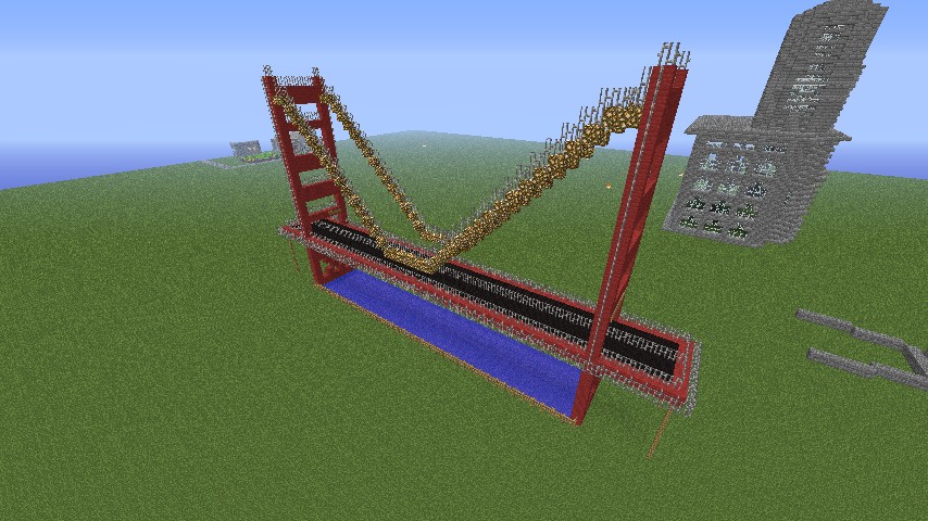 Golden Gate Bridge Minecraft Map