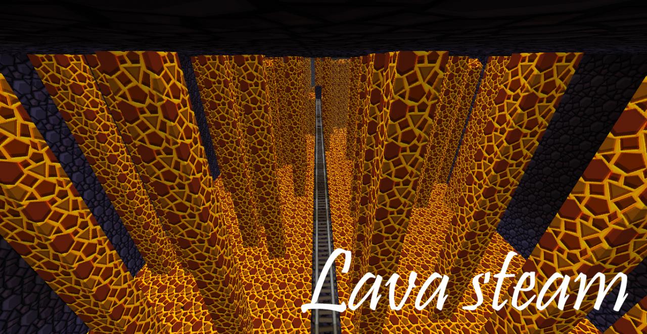 The Roller coaster to hell Minecraft Map