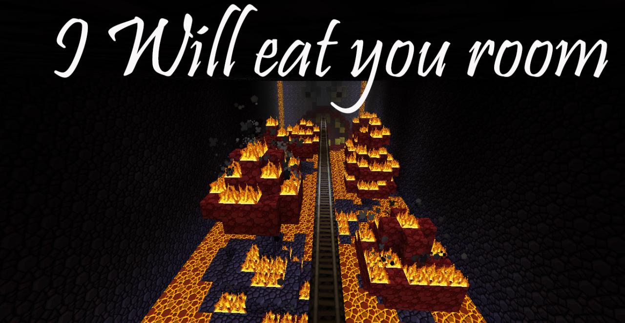 The Roller coaster to hell Minecraft Map