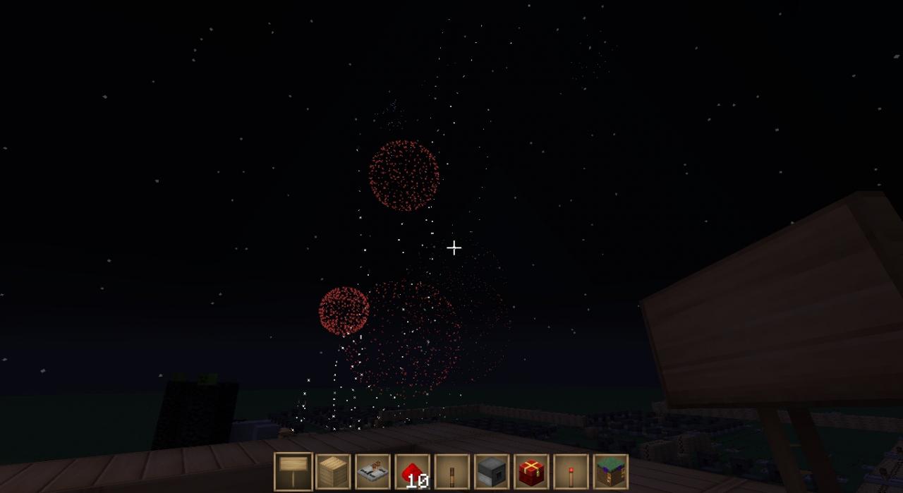 Awesome Fireworks Minecraft Map