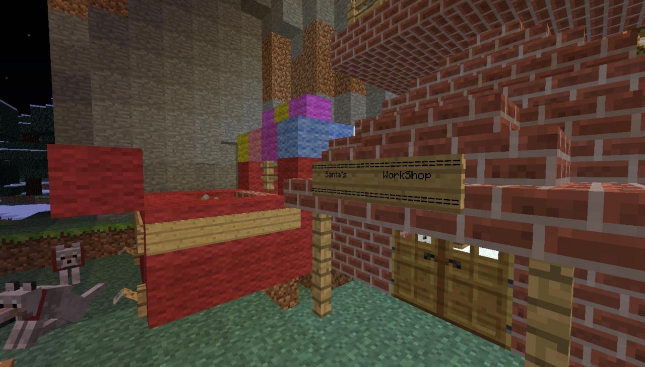 Santa's WorkShop Minecraft Map