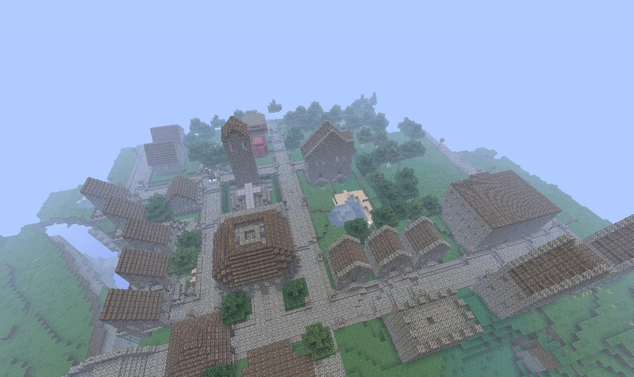 Epic Village Minecraft Map