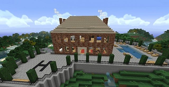 Georgian Style Mansion Minecraft Map