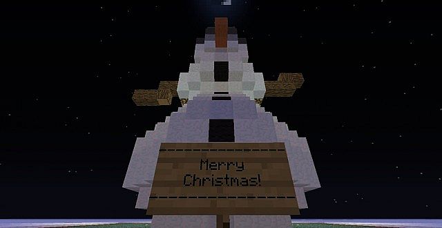 Tomandgreen's Christmas Scene Minecraft Map