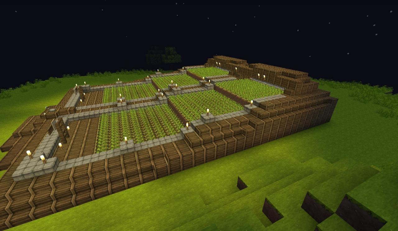 Automatic Huge Farm Minecraft Map