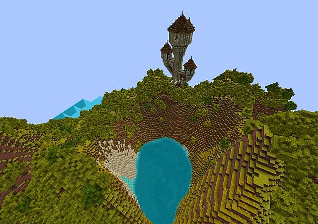 Lake Island Minecraft Map