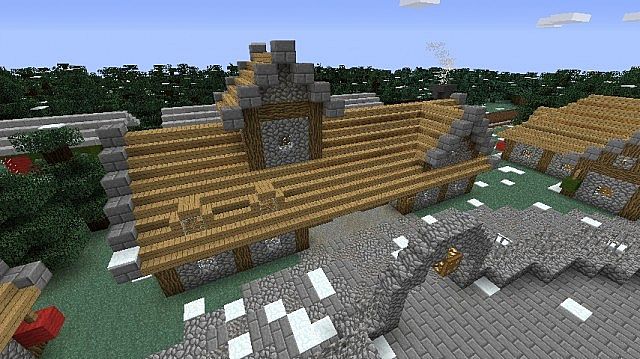 Santa's Town-A christmas present for everyone! Minecraft Map