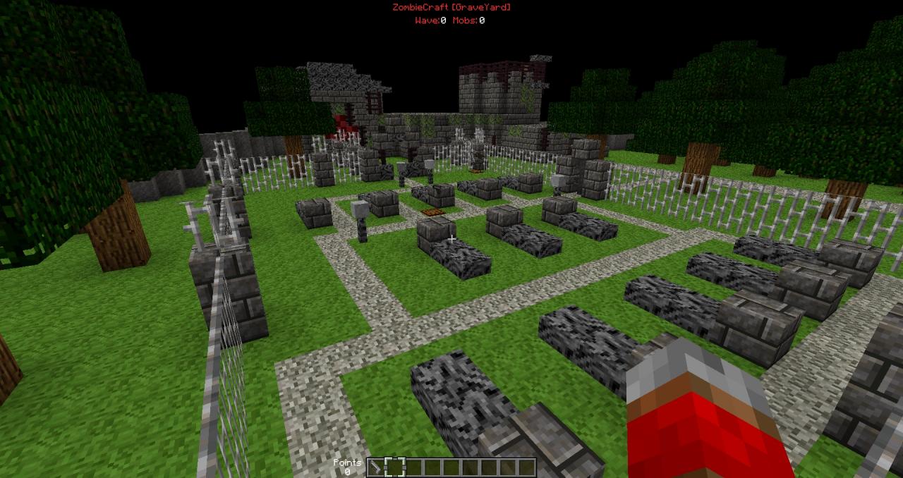 ZombieCraft GraveYard Minecraft Map