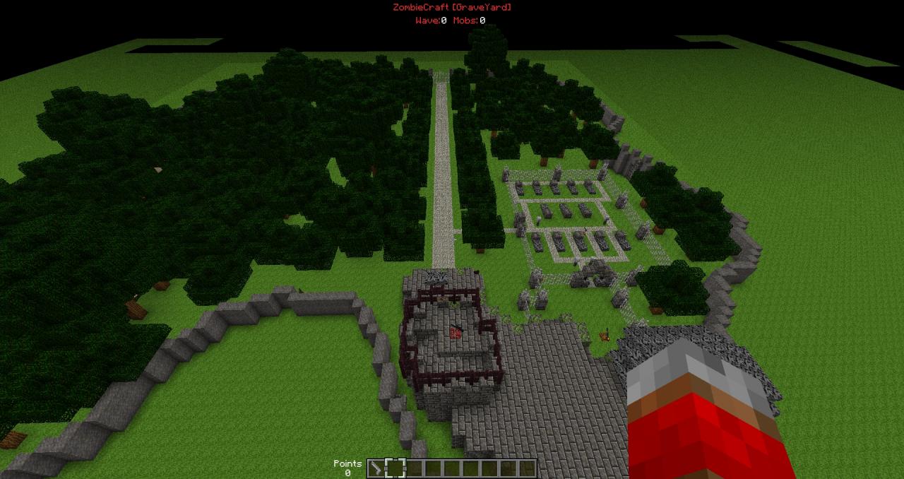 ZombieCraft GraveYard Minecraft Map