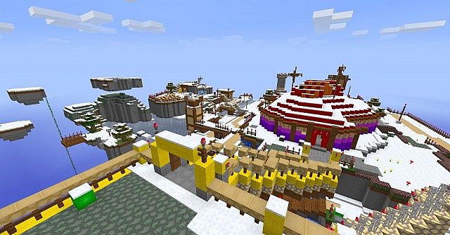 Christmas in Skyloft! Minecraft Map