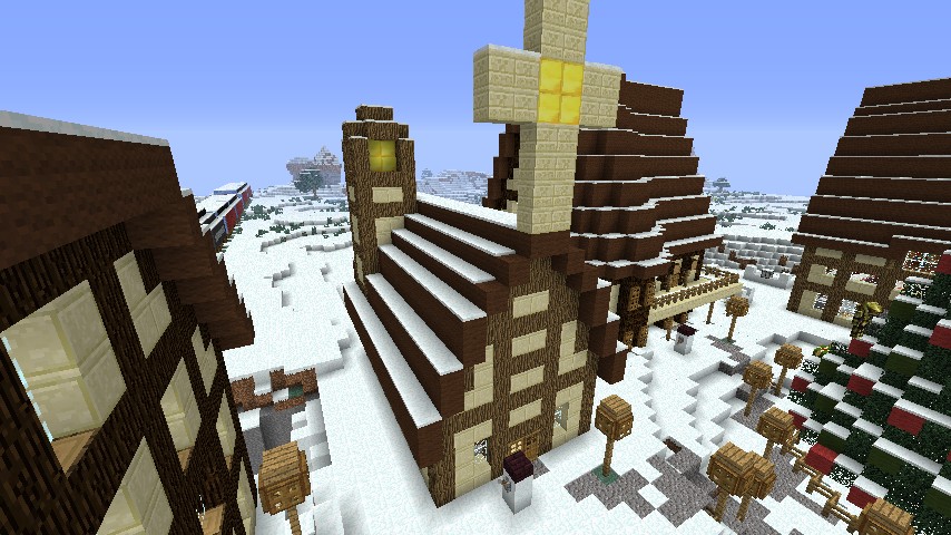 Christmas Town Minecraft Map
