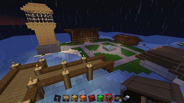 Fishing Village Minecraft Map