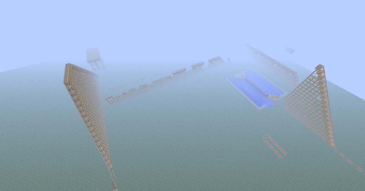 The Most EPIC Rollercoaster Minecraft Map