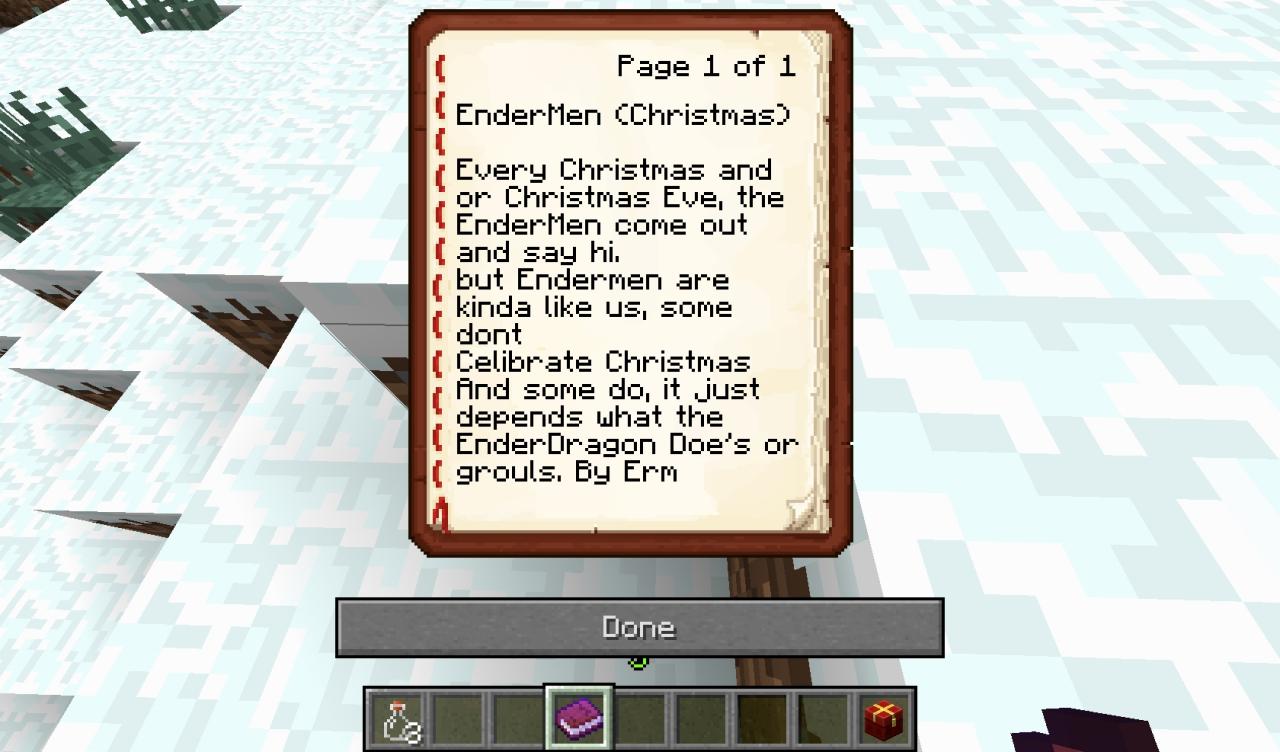 MIneCraft HomeMade Books Minecraft Map