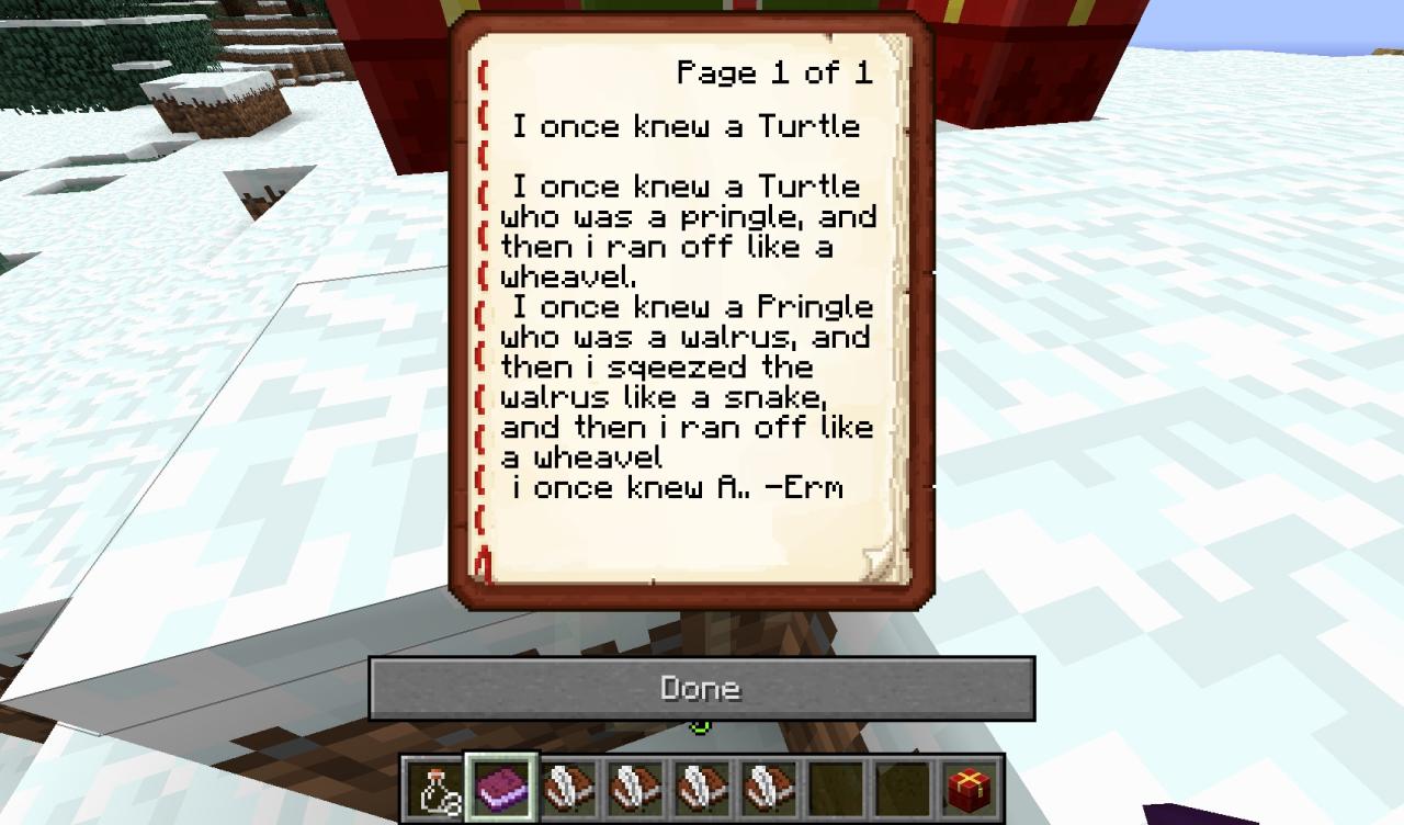 MIneCraft HomeMade Books Minecraft Map