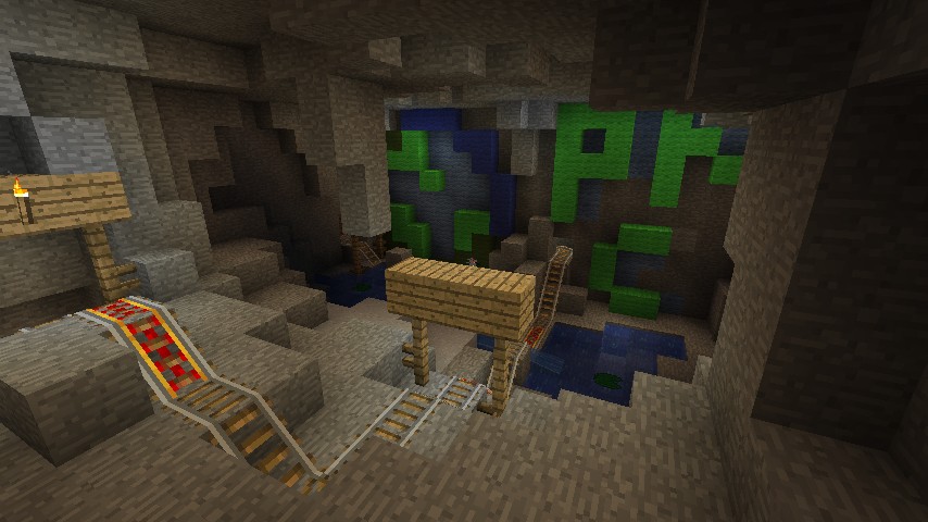 Secret Cavern Minecraft Map