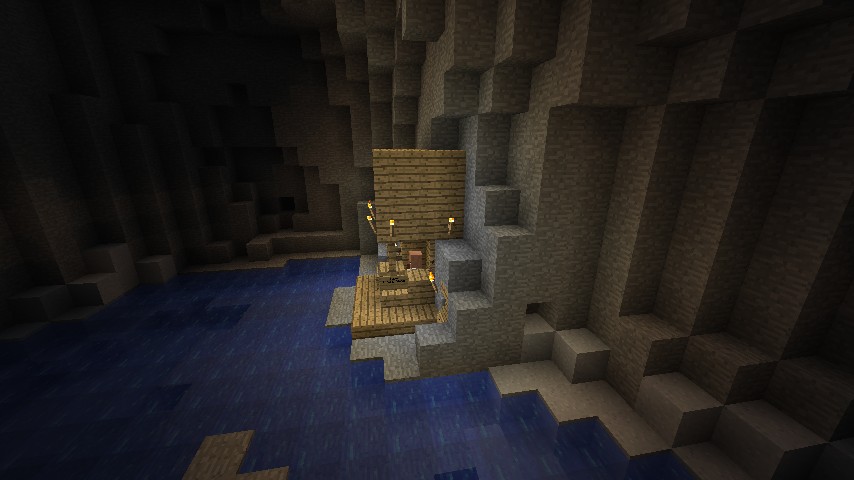 Secret Cavern Minecraft Map