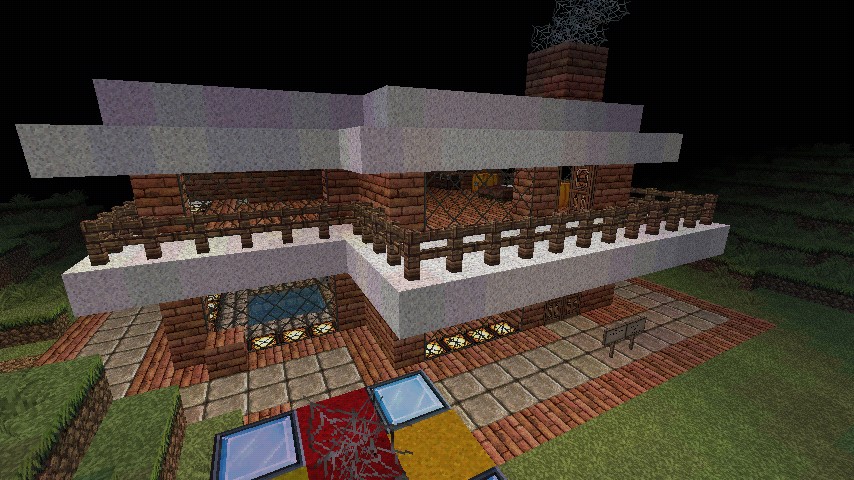 ~Christmas Modern House~ Minecraft Map