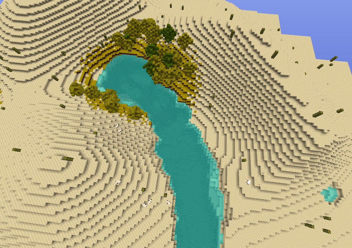 Desert world Minecraft Map