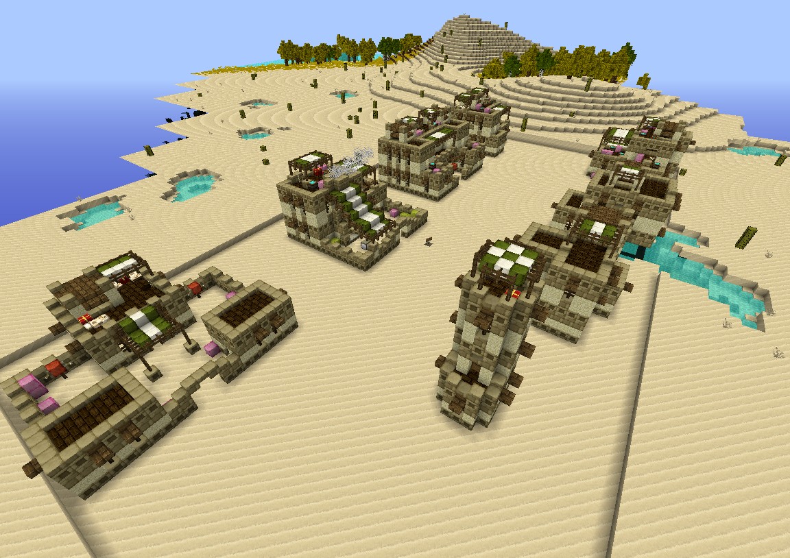 Desert world Minecraft Map