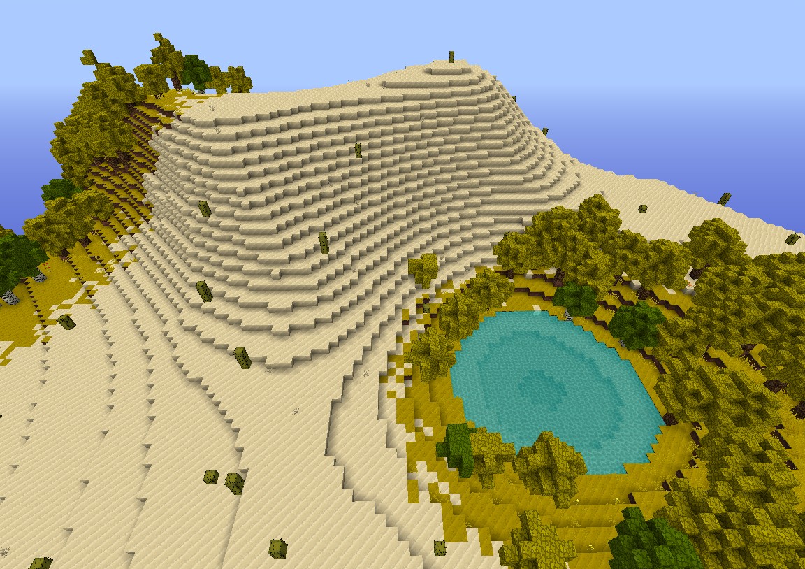 Desert world Minecraft Map