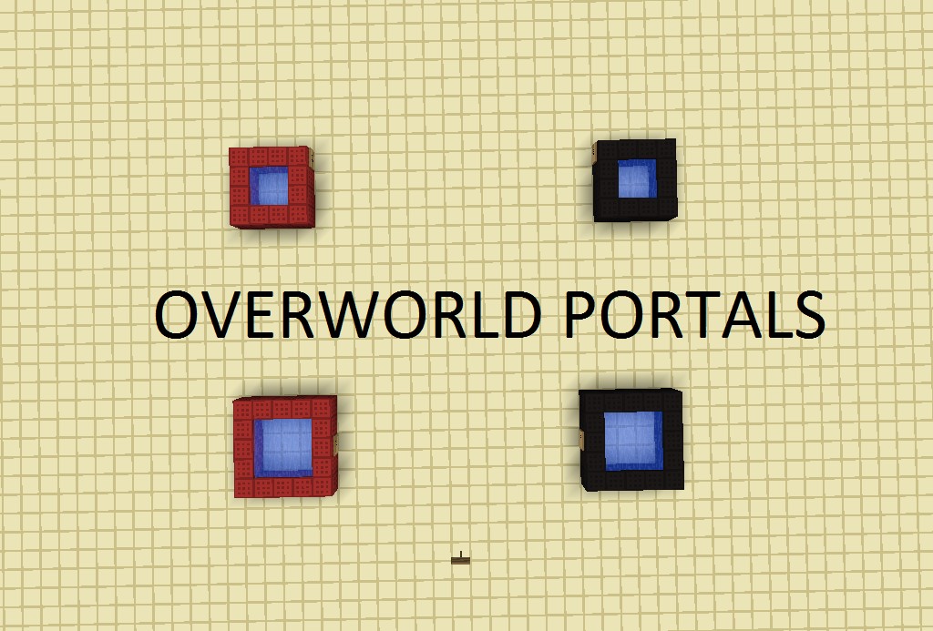 Overworld Portals Minecraft Map