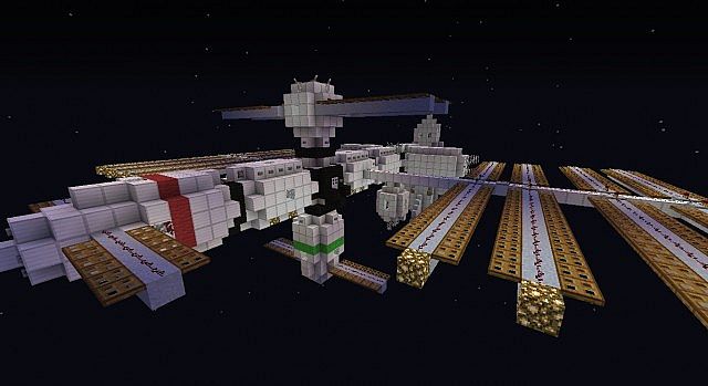 International Space Station (ISS) Minecraft Map