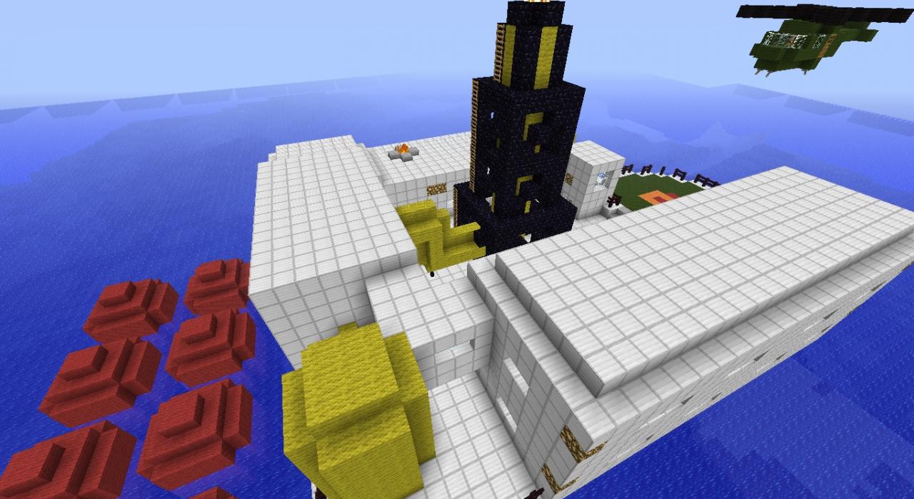 Oil rig Minecraft Map