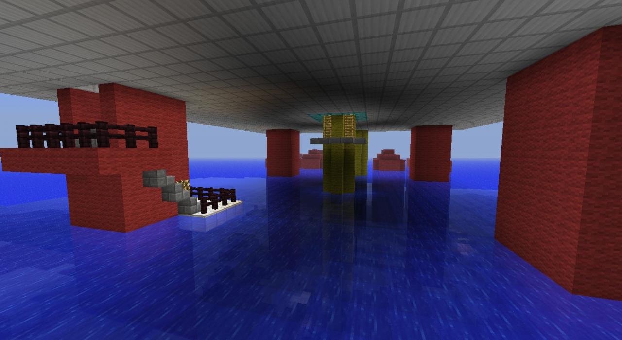 Oil rig Minecraft Map