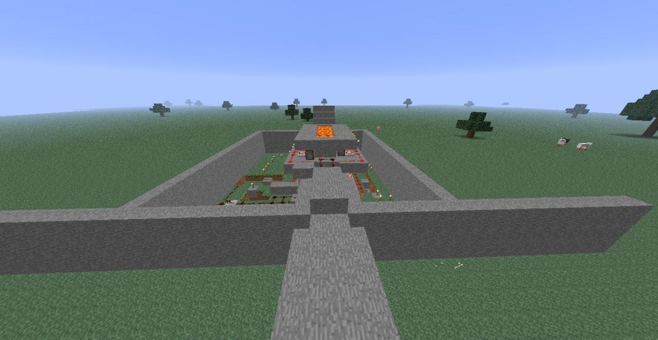 FLT- Fall Lava Trap Minecraft Map