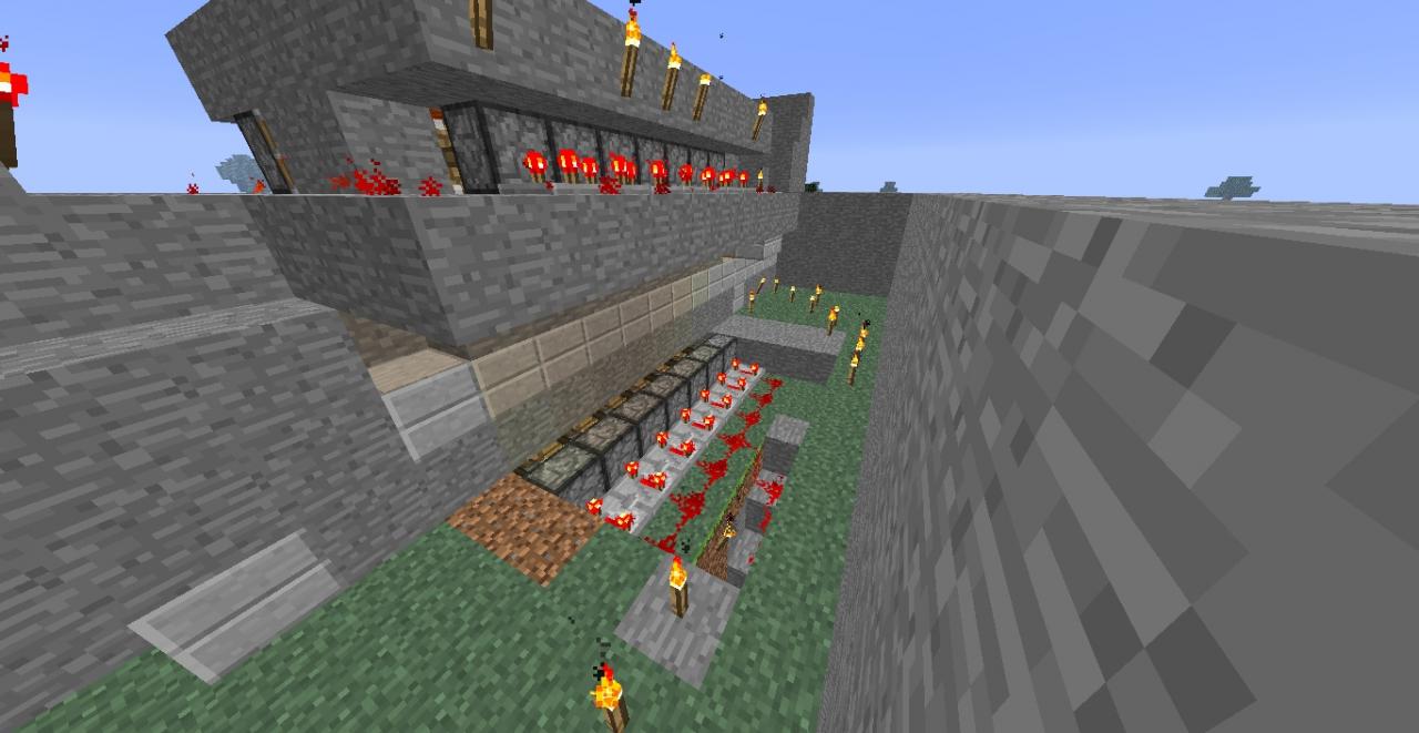 FLT- Fall Lava Trap Minecraft Map