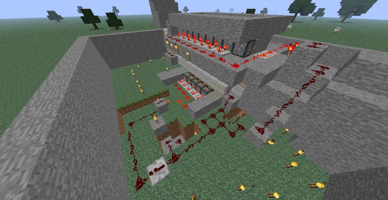 FLT- Fall Lava Trap Minecraft Map