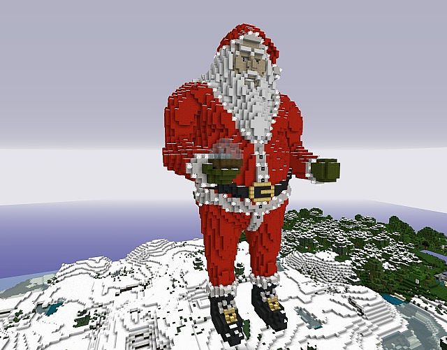 Christmas Special: Santa Claus Minecraft Map