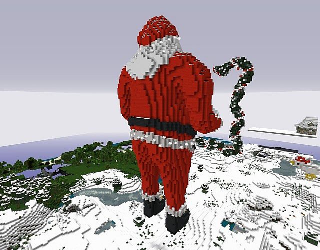 Christmas Special: Santa Claus Minecraft Map