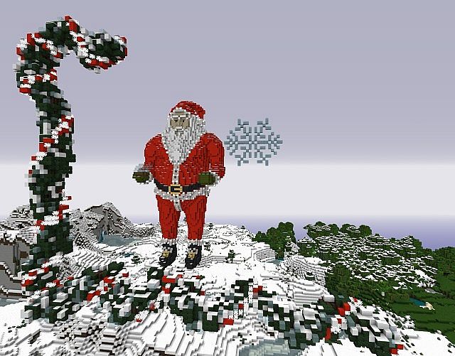 Christmas Special: Santa Claus Minecraft Map