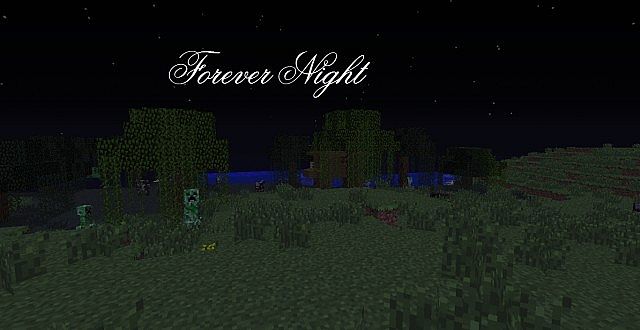 Forever Night Minecraft Map