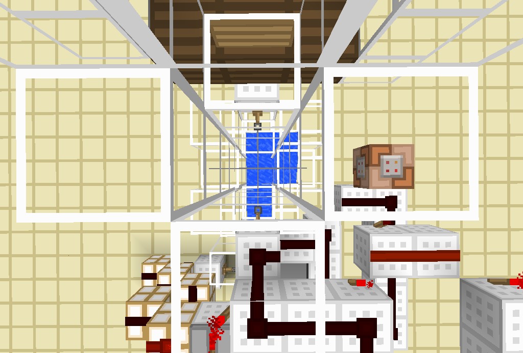 Simple Item Detector Minecraft Map