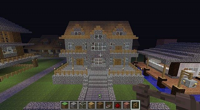 World of houses Minecraft Map