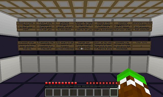 Computer Invasion Puzzle map Minecraft Map