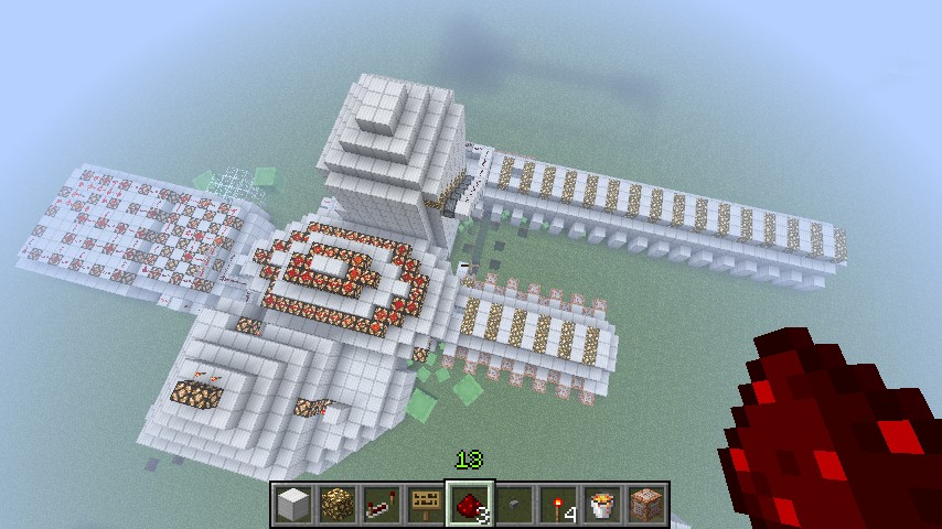 100 levels Minecraft Map