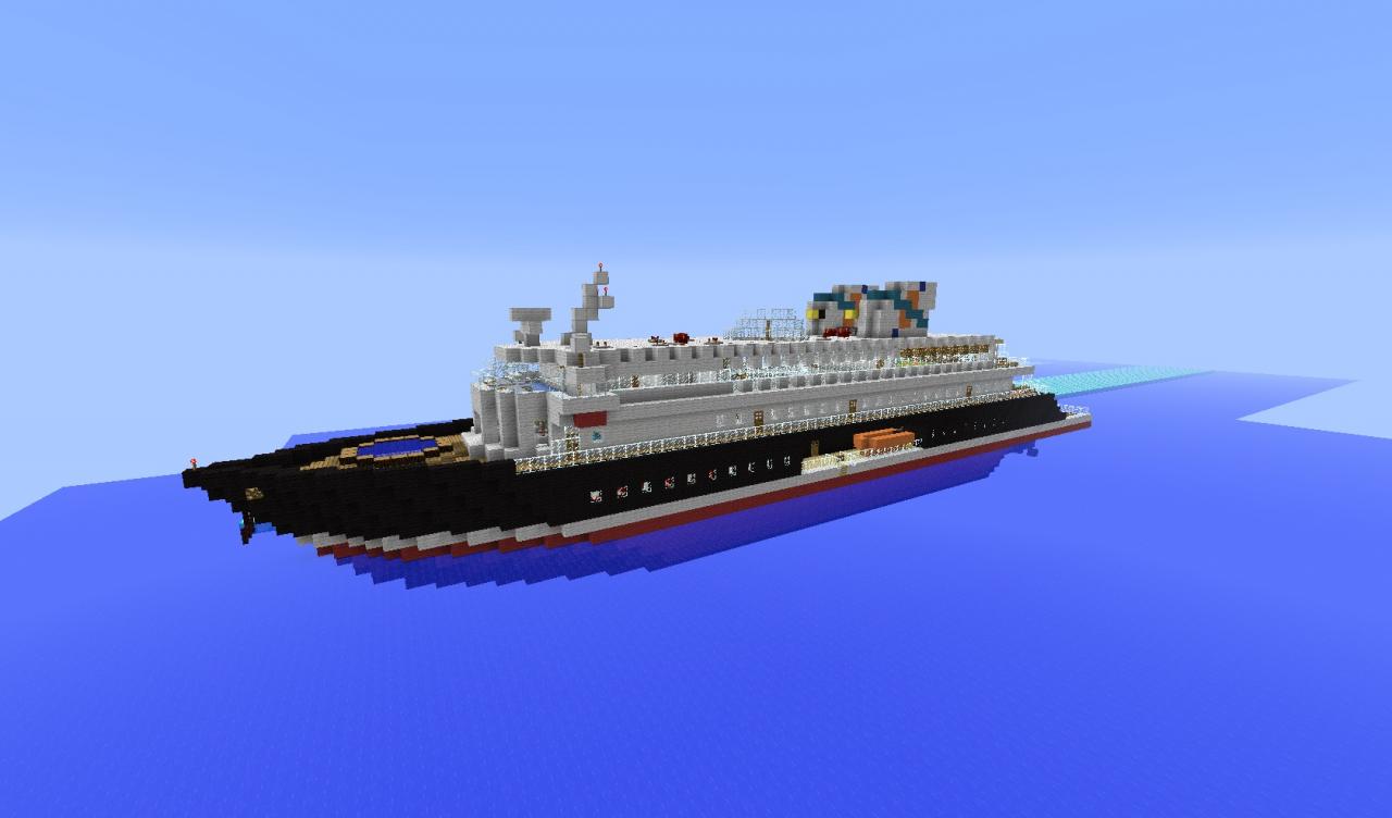 Mega Yacht Minecraft Map