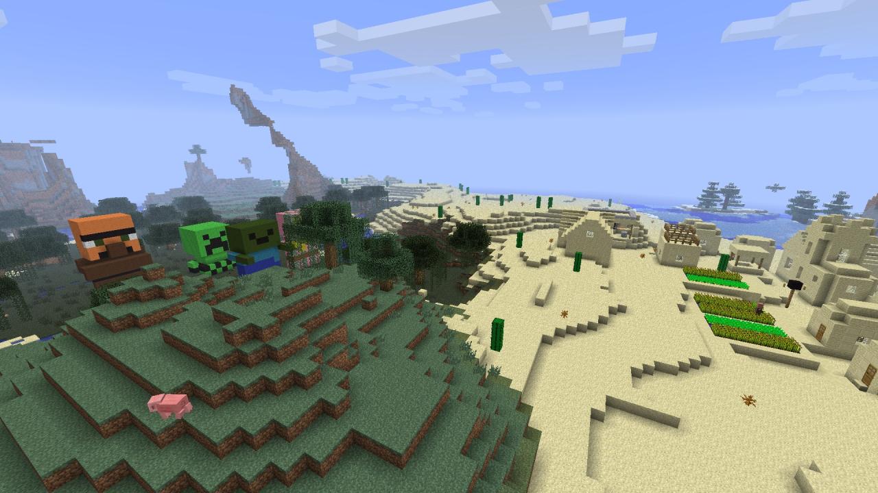 Big Statues! Minecraft Map