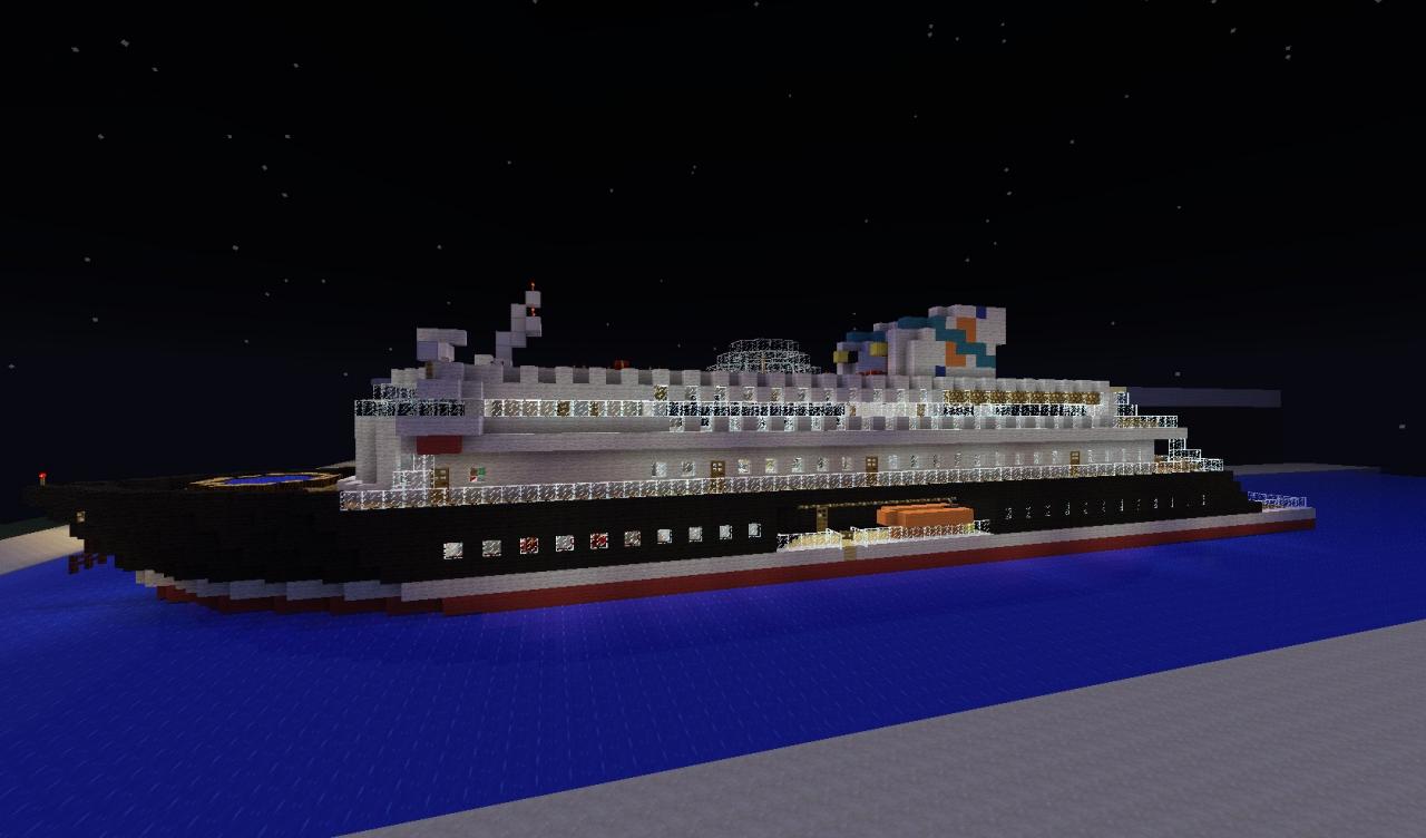Mega Yacht Minecraft Map