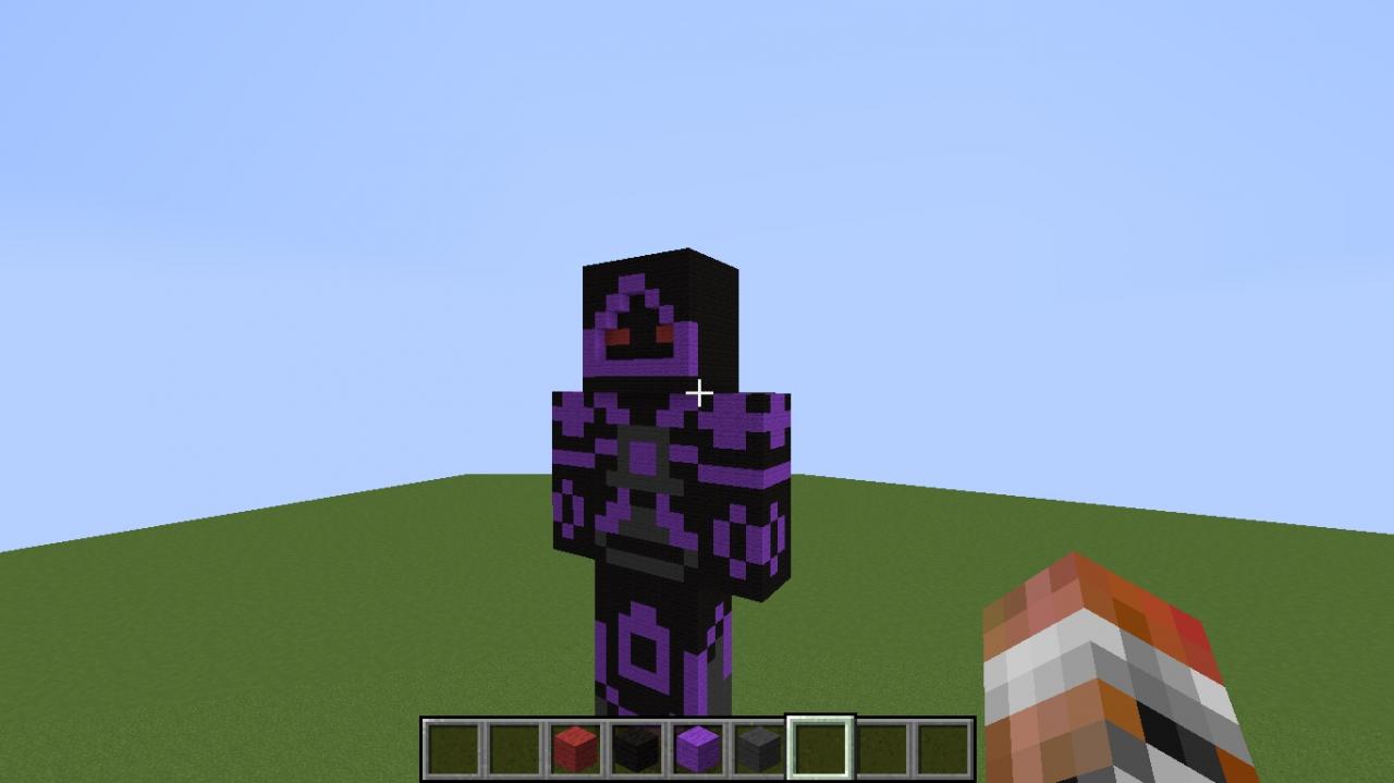 Zi'Asha Skin 3D Pixelart Minecraft Map