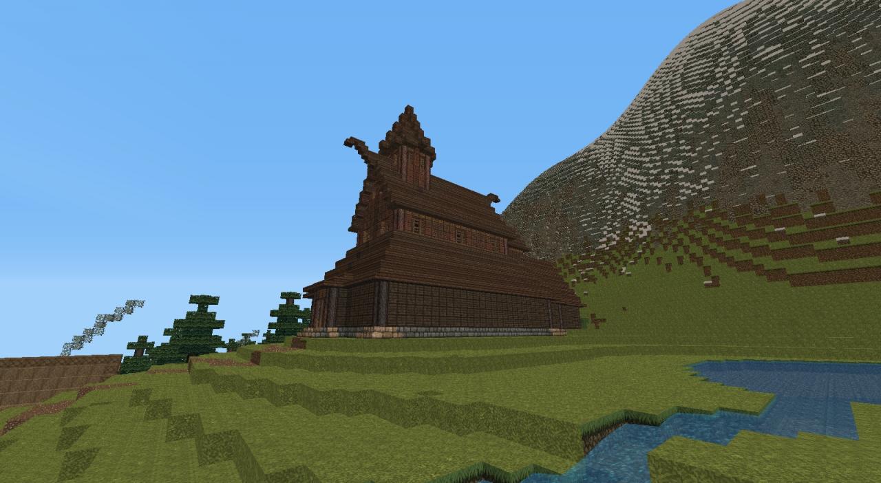Stave Church Minecraft Map