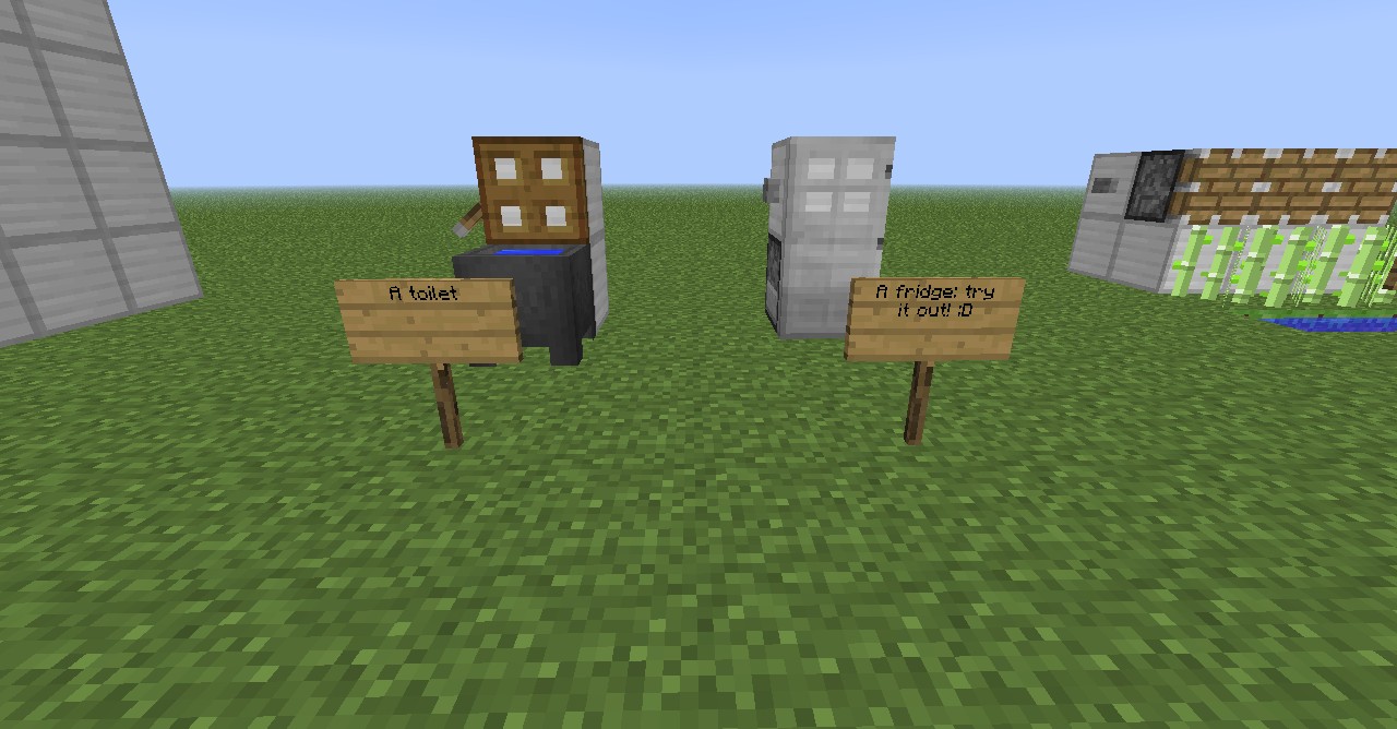 Accesories to put in your house! Minecraft Map