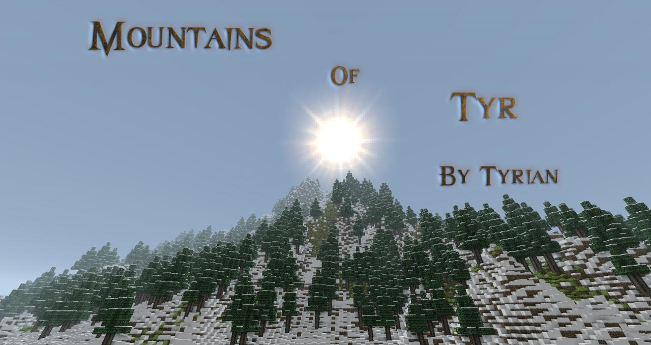 The Mountains of Tyr Minecraft Map