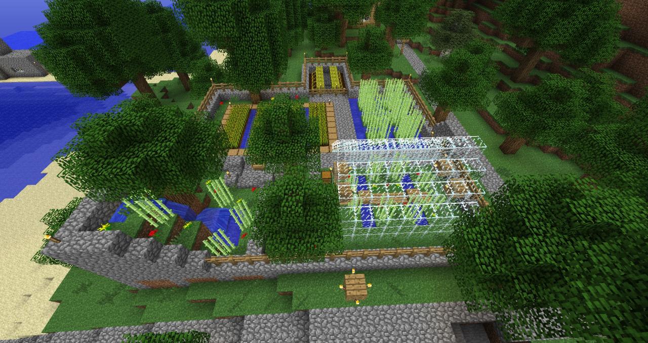 An old project - Wolfkeep Minecraft Map