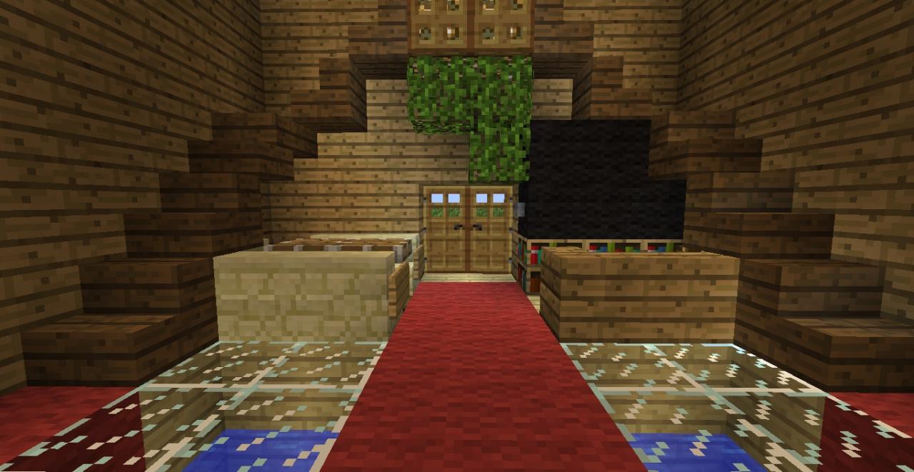 Creeper House Minecraft Map