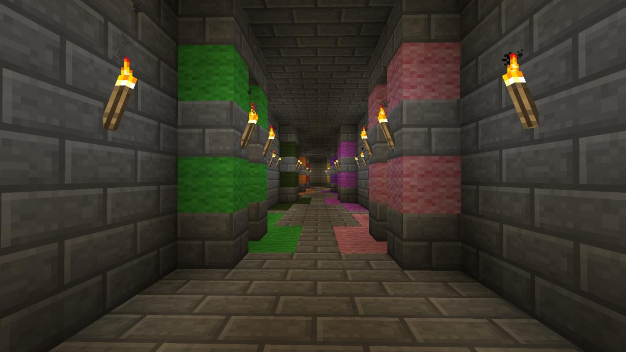 Fireworks House Minecraft Map